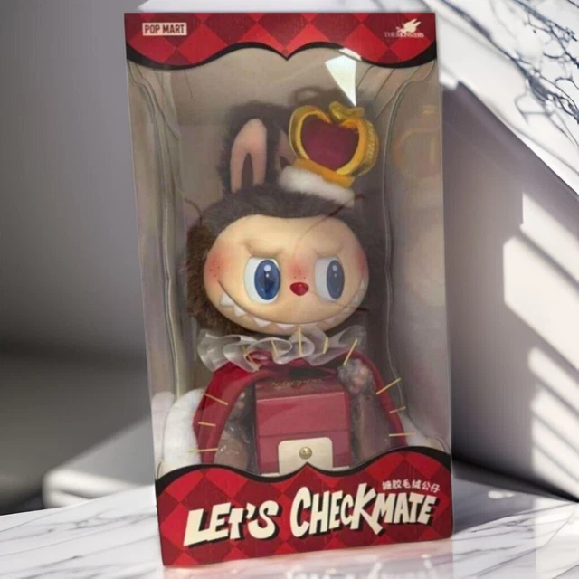 POPMART LABUBU MONSTERS Lets Checkmate Series Vinyl Plush Doll Japan ...