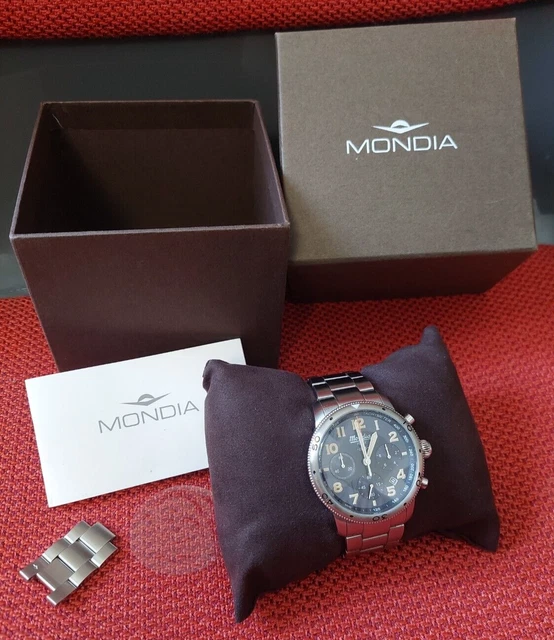 CRONO MONDIA OVERSIZE 42mm FULL KIT EUR 135,00 - PicClick FR