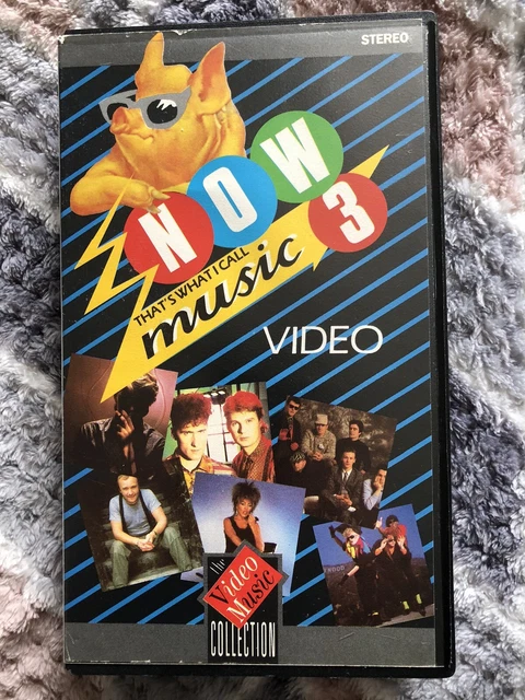 NOW THAT'S WHAT I call music 3 VHS VIDEO £8.00 - PicClick UK