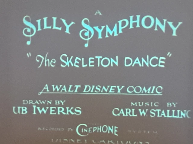 DISNEY - THE Skeleton Dance 1929 Super 8 B/W Sound 200Ft 8Mm Cine Film ...
