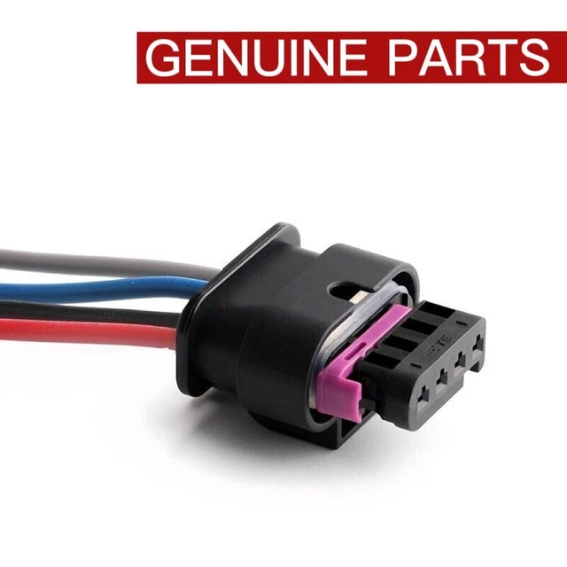 MAP SENSOR CONNECTOR Pigtail 4 Pin Connector Plug For Audi VW Seat ...