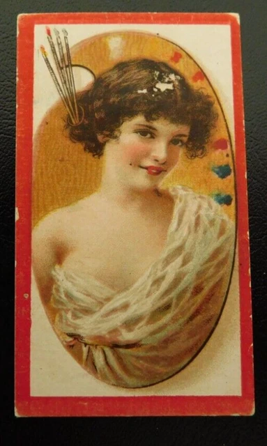 1903 BRITISH AMERICAN Tobacco Company Cigarette Card Beauties Palette ...