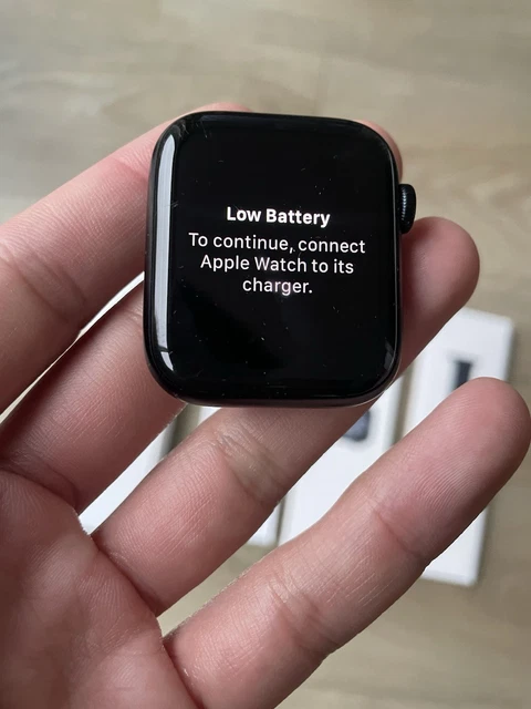 APPLE WATCH SE (2nd Gen) GPS - 44mm Midnight Aluminium - Boxed - S/M £ ...