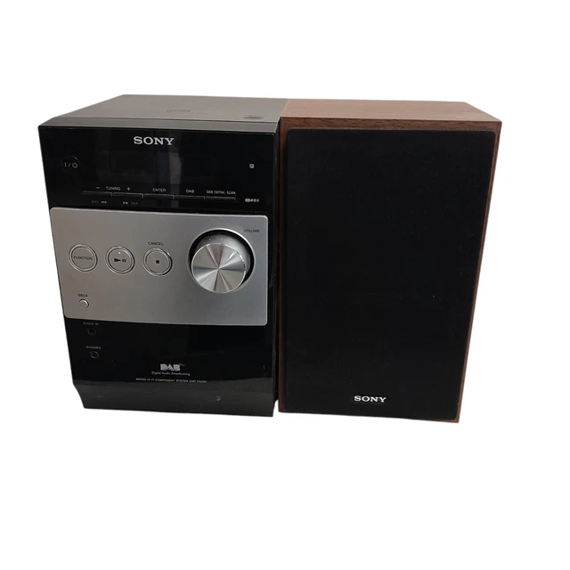 SONY HCD-FX250 DAB Fm Radio Cd Player Hi-Fi Stereo System 1 Speaker ...