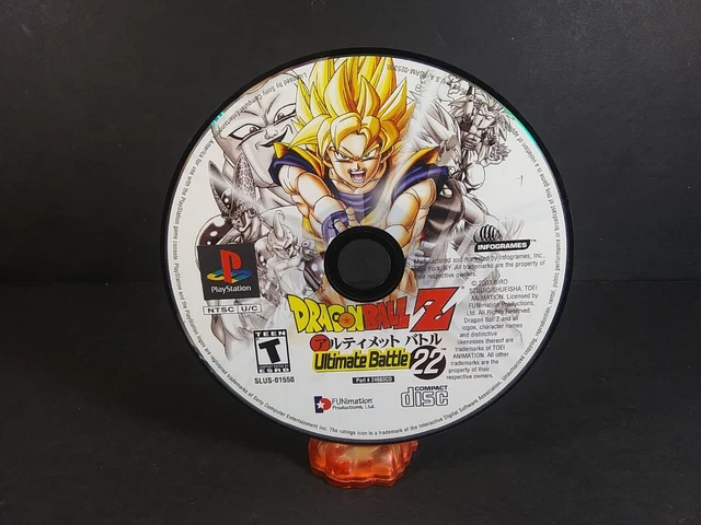 DRAGON BALL Z Ultimate Battle 22 Sony PlayStation 1 PS1 disque de jeu ...