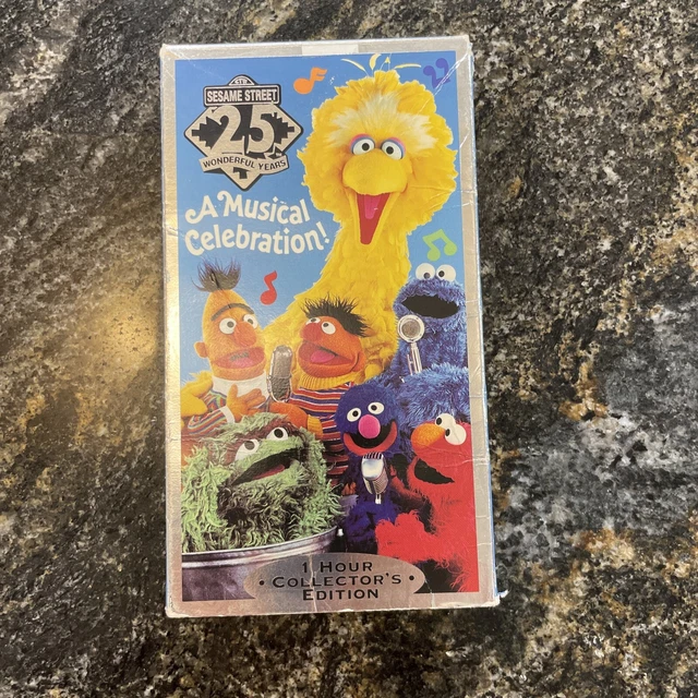 SESAME STREETS 25TH Birthday: A Musical Celebration (VHS, 1993) EUR 7 ...