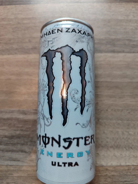 250ML MONSTER ULTRA Zero Energy Drink Dose Full Can SKU 0220 CP ...