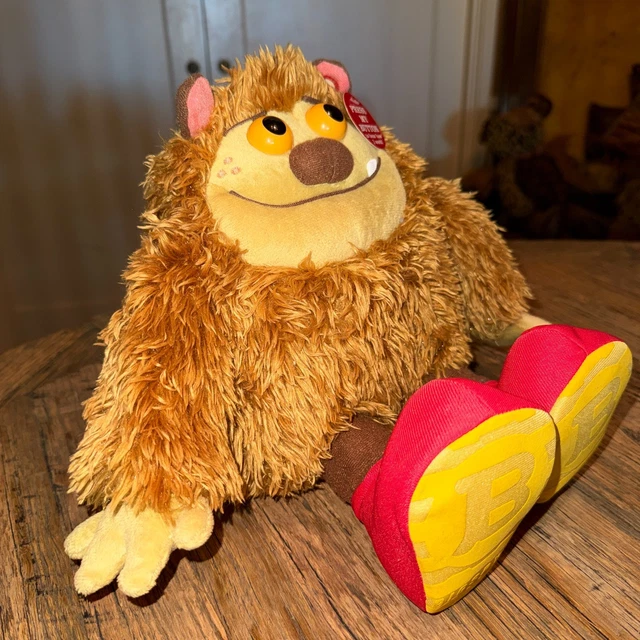 HALLMARK INTERACTIVE STORY Buddy Bigsby Brown Monster Stuffed Animal ...