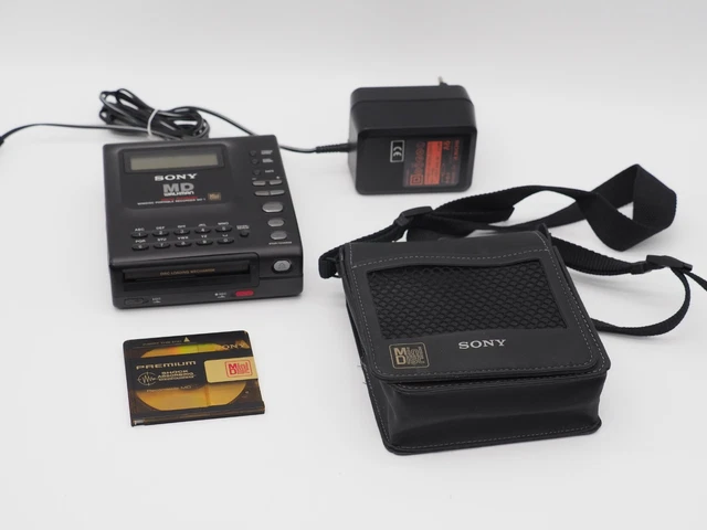 SONY MZ-1 PORTABLE Minidisc Recorder Mini Disc Player tragbarer MD ...