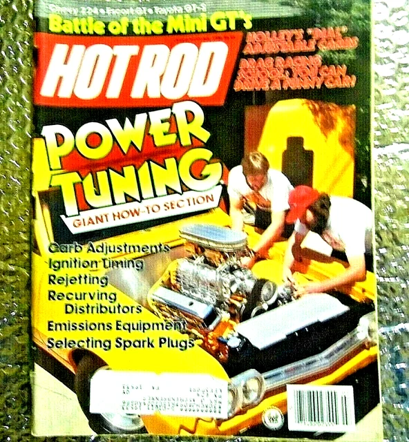 HOT ROD MAGAZINE July 1986 Power Tuning Giant How-To Section Carb ...