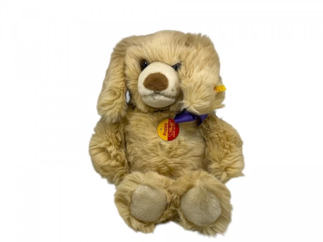 STEIFF DOG 123269 Poppy 32 cm excellent état EUR 79,68 - PicClick FR
