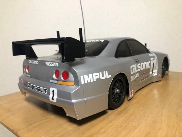 TAMIYA TT-01 RC Car Set GTR R33 Calsonic Drift with Controller ...