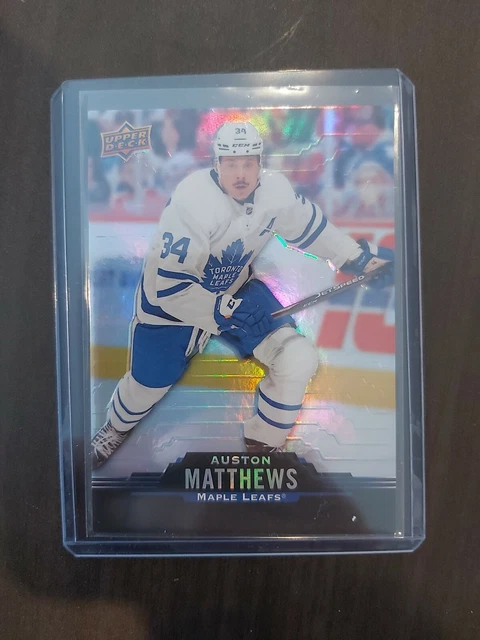 2020-21 UPPER DECK Tim Hortons Base #34 AUSTON MATTHEWS Toronto Maple Leafs EUR 0,82 - PicClick IT