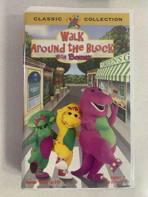 WALK AROUND THE Block with Barney (VHS, 1999) $20.00 - PicClick CA