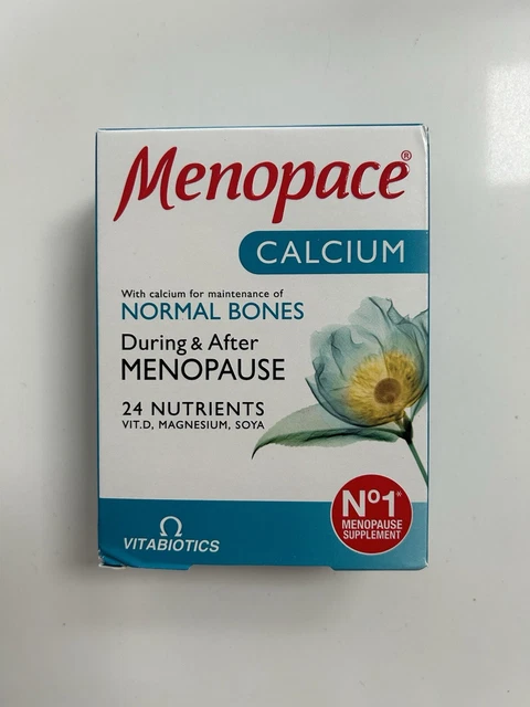 VITABIOTICS MENOPACE WITH Calcium Vitamins Menopause - 60 tablets £7.49 ...