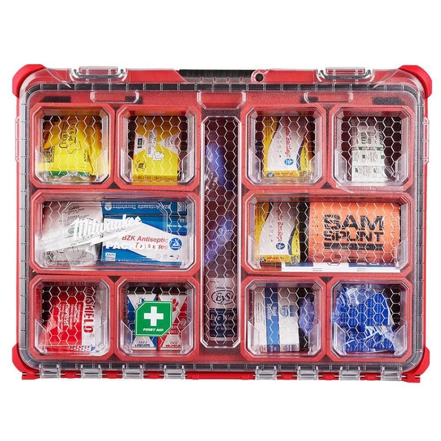 193 PIECE CLASS B Type III Packout First Aid Kit IP65 Rated Protection ...