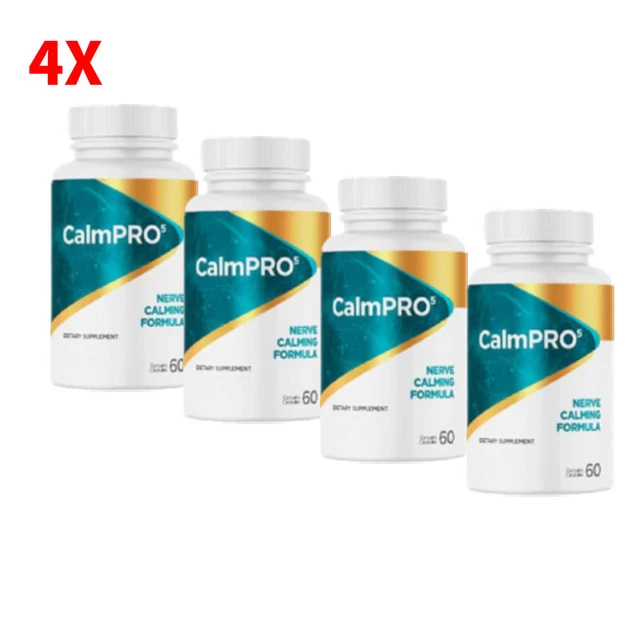 4PCS CALMPRO5 - Calmpro5 Nerve Capsules Capsules £17.23 - PicClick UK
