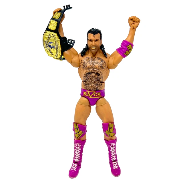 WWE ELITE COLLECTION Razor Ramon Defining Moments Wrestling Action Figure Mattel $49.99 ...