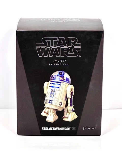 STAR WARS R2-D2 Talking Version Medicom Real Action Heroes 1/6 Scale ...
