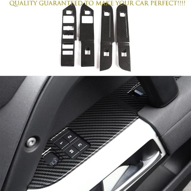 FOR LAND ROVER Defender 110 2020-2026 Carbon Fiber Door Window Lift ...