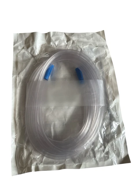 MEDLINE STERILE NON-CONDUCTIVE Suction Tubing Ribbed w/male Connector 3 ...