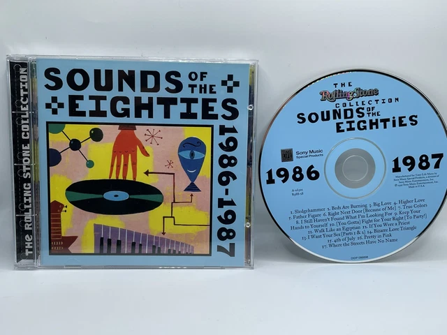 TIME LIFE SOUNDS Of The Eighties 80s 1986 - 1987 Rolling Stone CD 0524 ...