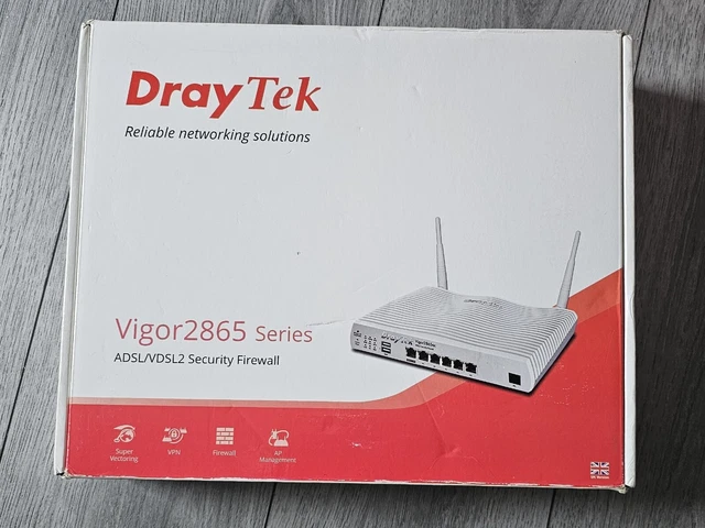 DRAYTEK VIGOR 2865AC Multi-WAN WiFi/ADLS/VDSL/VPN/FIBRE Broadband ...