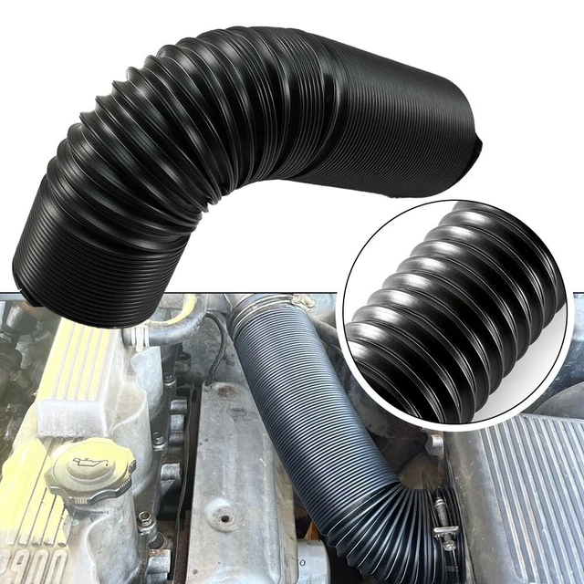 UNIVERSAL FITMENT 63MM Flexible Cold Air Intake Duct Hose Tube for Car ...