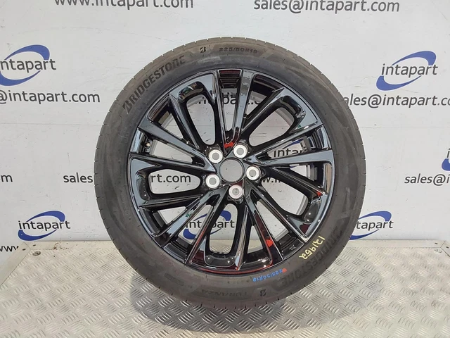 19& ALLOY WHEEL TOYOTA C-HR 2023 225/50R19 96V 19x7J BLACK 15 SPOKE HEV ...