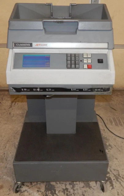 CUMMINS-ALLISON JETSORT MODEL 4601 Coin Sorter Counter (#4331) $1,125. ...