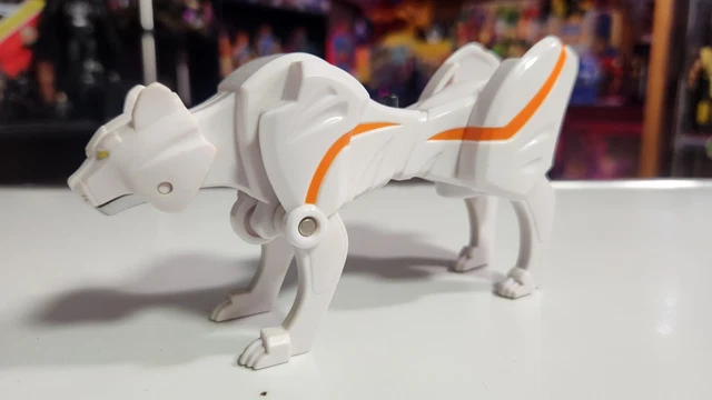 POWER RANGERS JUNGLE Fury Transforming Beast master Megazord white puma ...