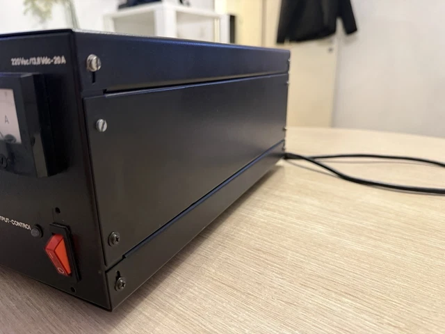 NORIS DC NETZTEIL 13,8V / 20A – Trafo – Output Control Amateurfunk Top ...