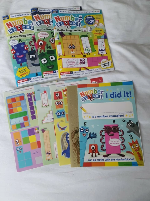 X Numberblocks Number Blocks Cbeebies Magazines Numbers, 50% OFF