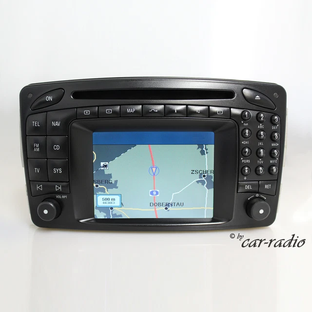 ORIGINAL MERCEDES COMAND 2.0 E/Head Unit W463 Radio Navigation ...