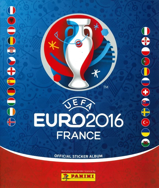 PANINI OFFICIAL STICKER Album, Sports, Football, Soccer, UEFA France ...