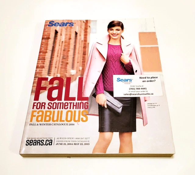 2014 SEARS CATALOG Fall/Winter Fall For Something Fabulous $40.00 - PicClick CA