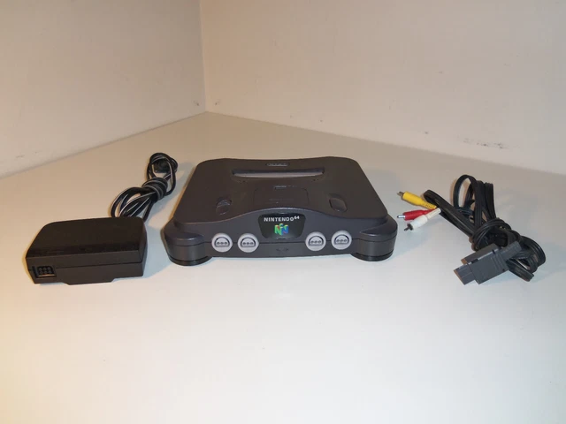 NINTENDO 64 N64 Control Deck NUS-001 USA console et contrôle SEULEMENT ... NINTENDO 64 N64 Control Deck NUS-001 USA console et contrôle SEULEMENT ...