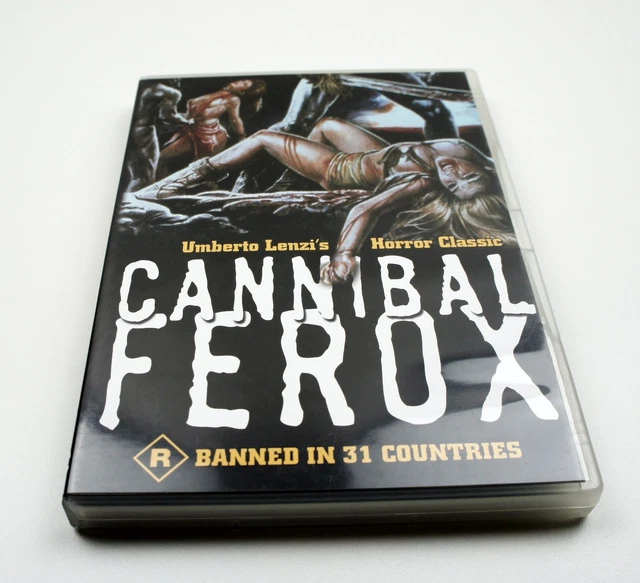 CANNIBAL FEROX DVD 1981 Umberto Lenzi's Director's Cut Horror Region ...