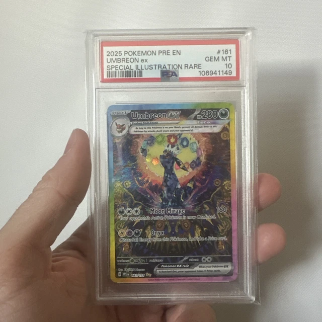 2025 POKEMON PRE En-Prismatic Evolutions #023 Vaporeon Ex Psa 10 £73.29 - PicClick UK
