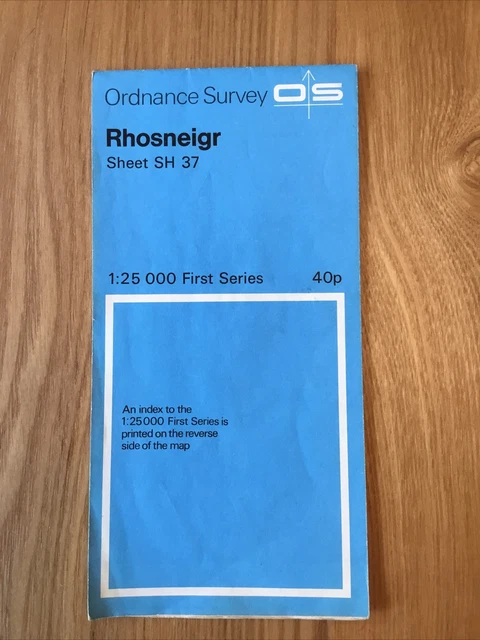 1956 ORDNANCE SURVEY First Series Map SH 37 Rhosneigr (incl Llanfaelog ...