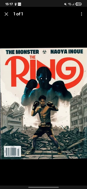 THE RING MAGAZINE July 2025 Naoya Inoue the Monster NEW - SEALED with ...