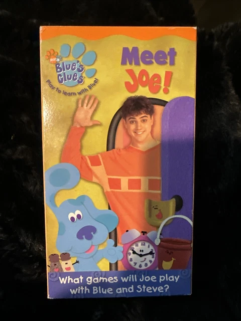 BLUES CLUES - Meet Joe (VHS, 2002) Nick Jr Nickelodeon Tape Tested ...