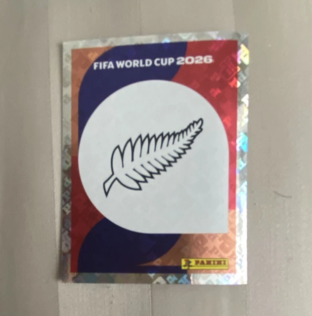 PANINI FIFA WORLD Cup 2026 New Zealand Sticker NZL 1 Logo Football £2. ...