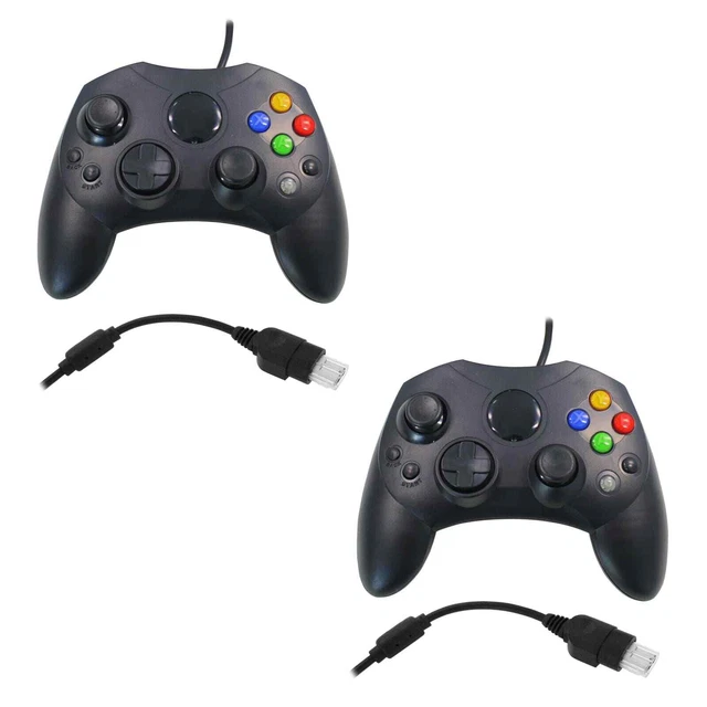 2 STK. XBOX Classic Controller (2001, 1. Gen.) Analog Trigger Gamepad ...