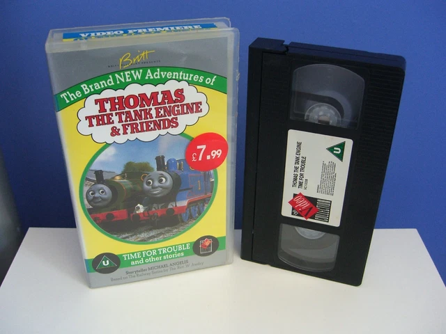 THOMAS THE TANK Engine & Friends - Time For Trouble VHS Video £19.44 ...