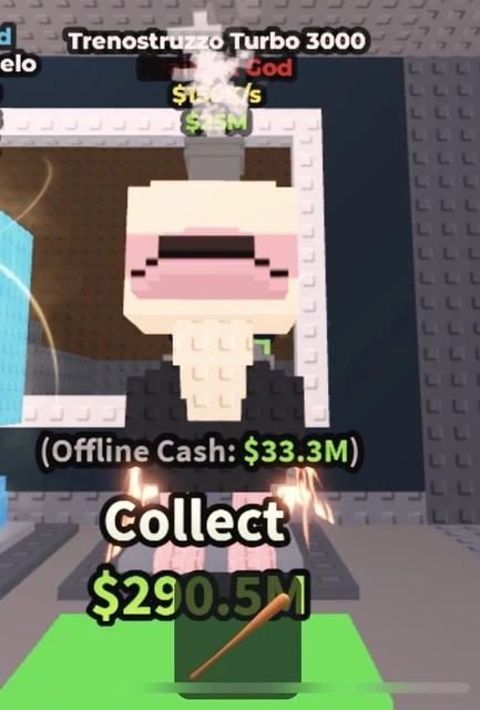 TRENOSTRUZZO TURBO 3000 Steal A Brainrot Brainrot God EUR 3,00 ...