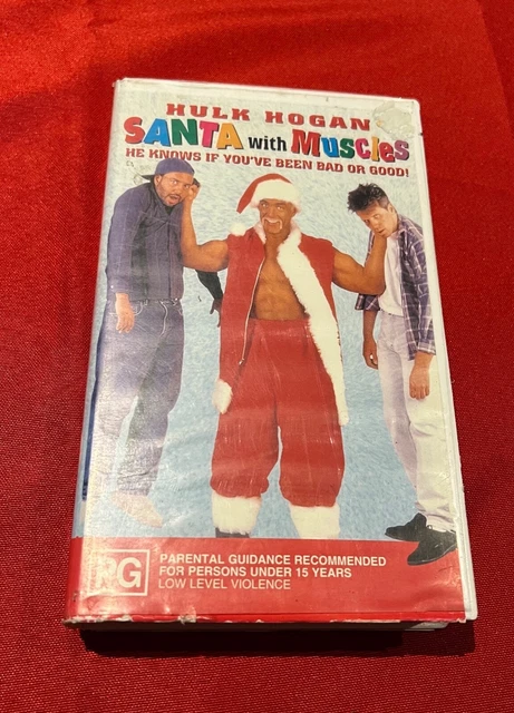 PAL HULK HOGAN Santa with Muscles VHS original $9.50 - PicClick AU