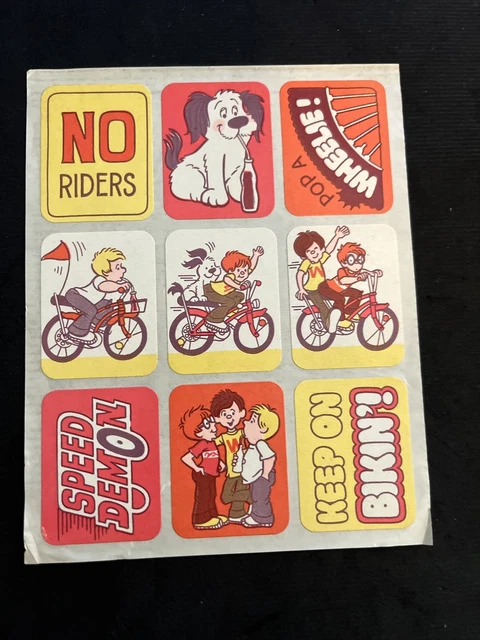 VINTAGE 80’S HALLMARK Eskimo Husky Polar Bear Sticker Sheet - Rare ...