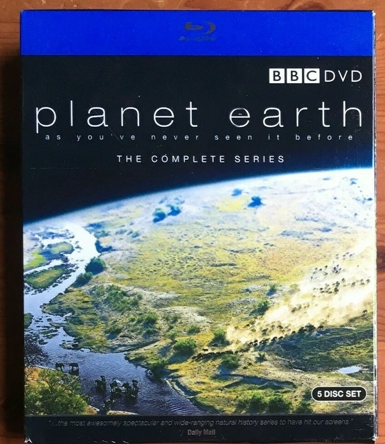 PLANET EARTH BBC The Complete Series 5 Disc Blu-Ray 2007 Sir David ...