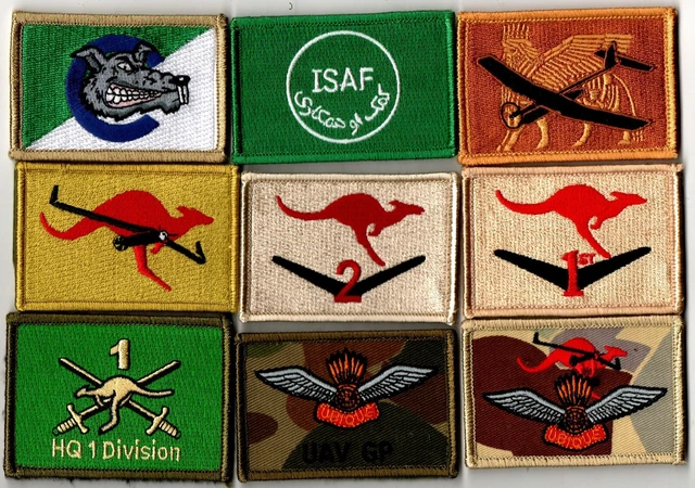 9 DIFFERENT AUSTRALIAN Army Unit Patches .............Lot 26 $20.00 ...